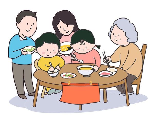 卡通吃饭图片怎么画_可爱吃饭卡通图片素材哪里找-第1张图片-山城妙识