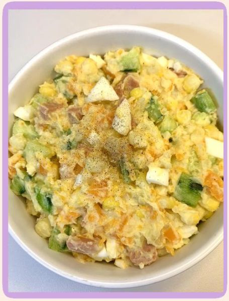 土豆泥沙拉怎么做_土豆泥沙拉最简单的做法-第1张图片-山城妙识