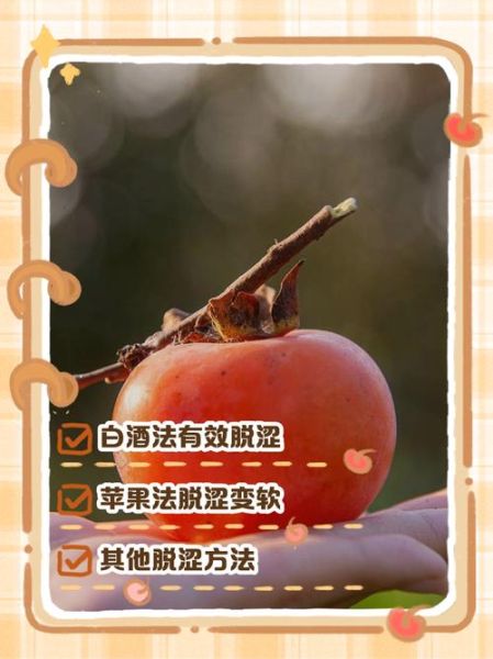 柿子怎么去涩最简单的方法_柿子脱涩最快的小窍门-第2张图片-山城妙识