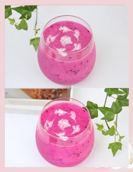 火龙果奶昔怎么做_火龙果奶昔做法窍门-第2张图片-山城妙识 火龙果奶昔怎么做_火龙果奶昔做法窍门-第2张图片-山城妙识