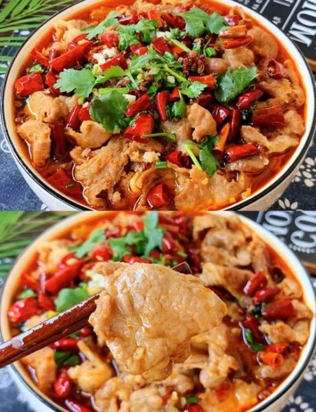 水煮肉片家常做法不辣_水煮肉片怎么做不辣又嫩-第1张图片-山城妙识