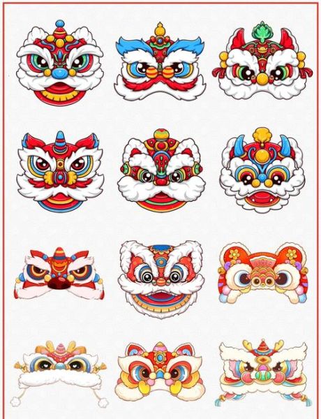 狮子头吉祥物设计_狮子头logo怎么做-第1张图片-山城妙识 狮子头吉祥物设计_狮子头logo怎么做-第1张图片-山城妙识