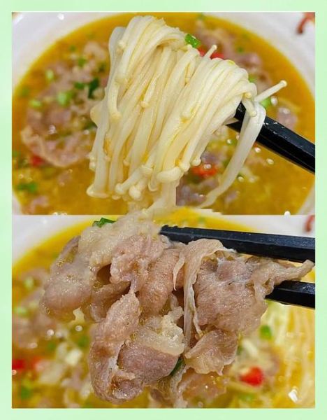 酸汤肥牛金针菇怎么做_酸汤肥牛金针菇做法步骤-第1张图片-山城妙识 酸汤肥牛金针菇怎么做_酸汤肥牛金针菇做法步骤-第1张图片-山城妙识