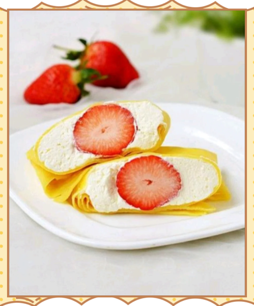 草莓班戟怎么做_草莓班戟需要哪些材料-第1张图片-山城妙识 草莓班戟怎么做_草莓班戟需要哪些材料-第1张图片-山城妙识