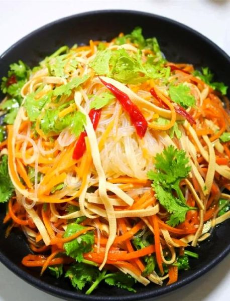 凉拌三丝怎么做_凉拌三丝做法大全图解-第1张图片-山城妙识