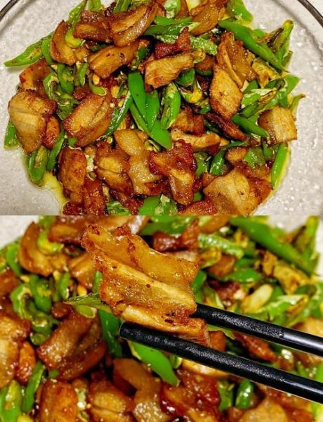 青椒回锅肉怎么做_回锅肉先煮还是先炒-第1张图片-山城妙识 青椒回锅肉怎么做_回锅肉先煮还是先炒-第1张图片-山城妙识