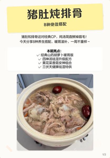 猪肚排骨汤的做法大全_猪肚排骨汤怎么炖不腥-第2张图片-山城妙识