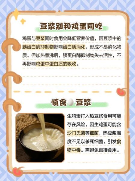 豆浆和鸡蛋能一起吃吗_豆浆鸡蛋同食的误区-第1张图片-山城妙识