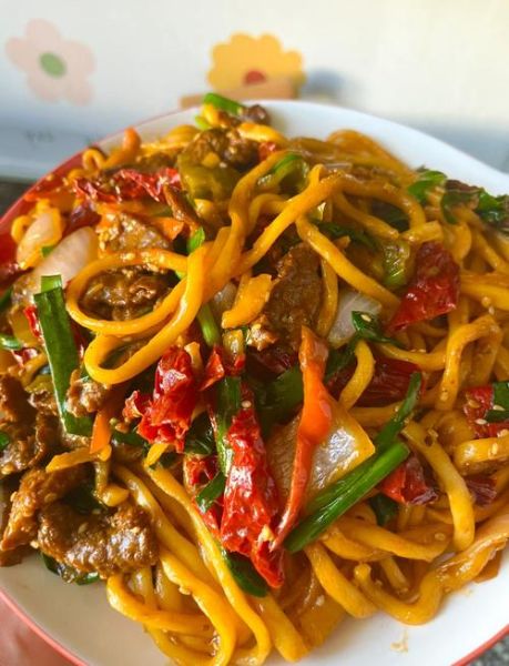 干煸炒面怎么做_家常干煸炒面做法-第1张图片-山城妙识