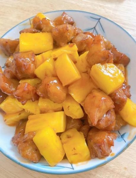 菠萝肉的家常做法不炸_菠萝肉怎么做不炸好吃-第1张图片-山城妙识 菠萝肉的家常做法不炸_菠萝肉怎么做不炸好吃-第1张图片-山城妙识
