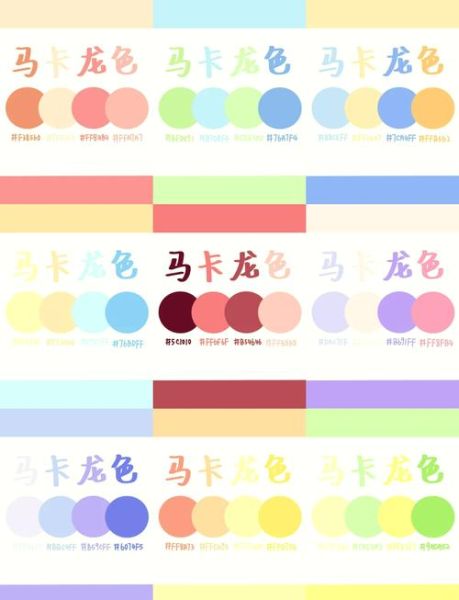 马卡龙色有哪些颜色_如何搭配马卡龙色-第1张图片-山城妙识