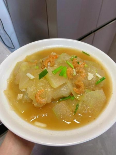 炒海米冬瓜汤怎么做_冬瓜汤家常做法-第2张图片-山城妙识