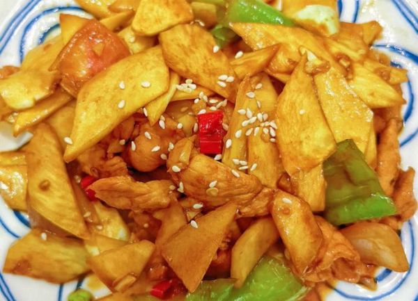 茭白炒肉片怎么做_茭白炒肉片先炒哪个-第3张图片-山城妙识 茭白炒肉片怎么做_茭白炒肉片先炒哪个-第3张图片-山城妙识