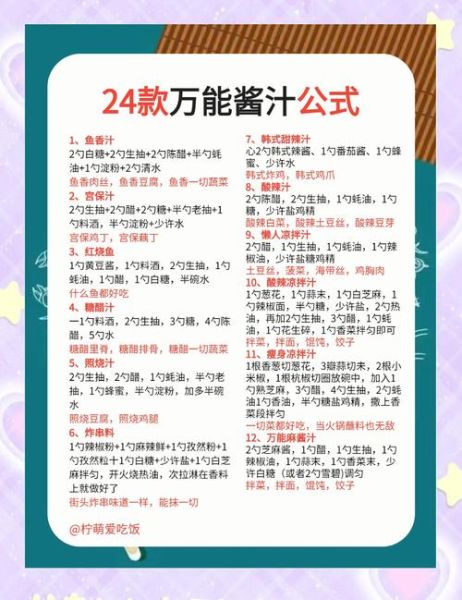 酸甜酱汁怎么调_酸甜酱汁配方比例-第1张图片-山城妙识