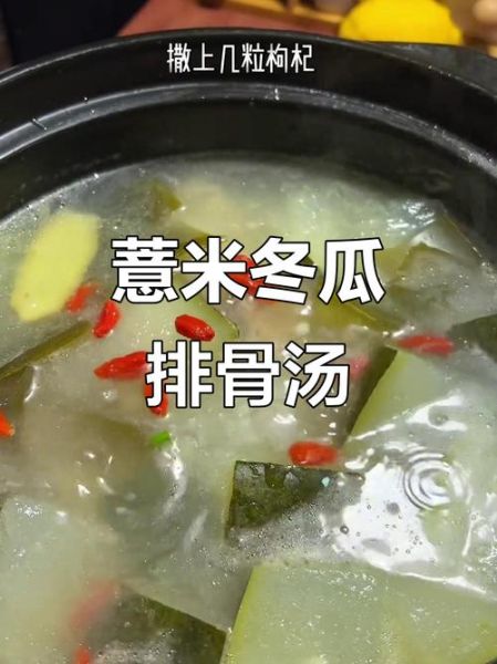 薏米冬瓜排骨汤的功效与作用_适合什么人喝-第3张图片-山城妙识