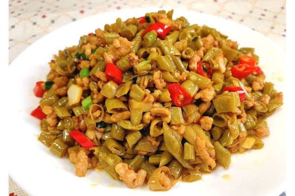 酸豆角炒肉末粉条怎么做_酸豆角炒肉末粉条用干粉条还是湿粉条-第1张图片-山城妙识 酸豆角炒肉末粉条怎么做_酸豆角炒肉末粉条用干粉条还是湿粉条-第1张图片-山城妙识