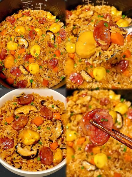 香肠米饭怎么做好吃_香肠米饭的家常做法-第3张图片-山城妙识 香肠米饭怎么做好吃_香肠米饭的家常做法-第3张图片-山城妙识