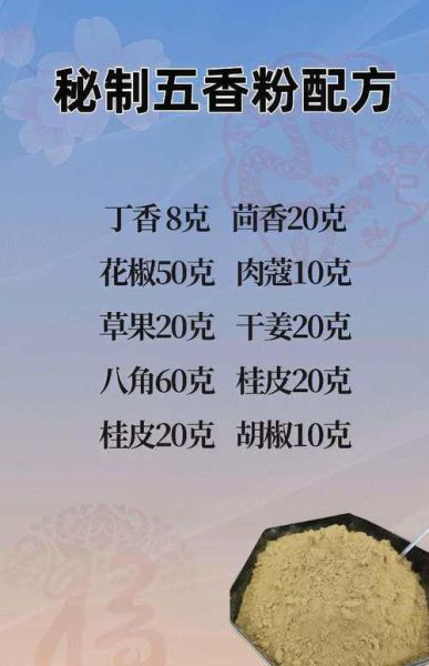 五香粉8种香料比例_正宗配方怎么调-第2张图片-山城妙识 五香粉8种香料比例_正宗配方怎么调-第2张图片-山城妙识