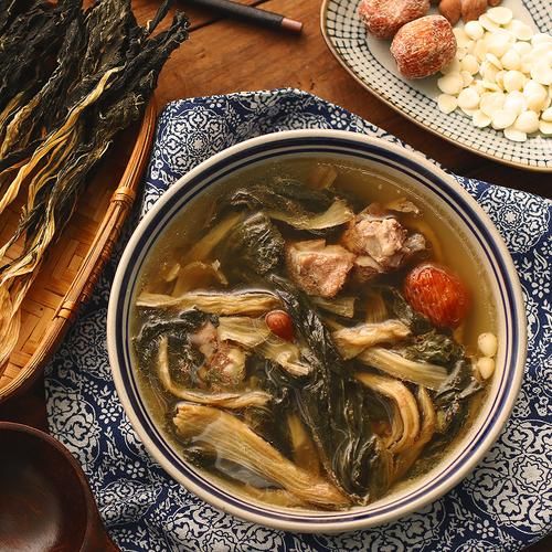 菜干煲什么汤最好喝_菜干煲汤的做法大全-第2张图片-山城妙识