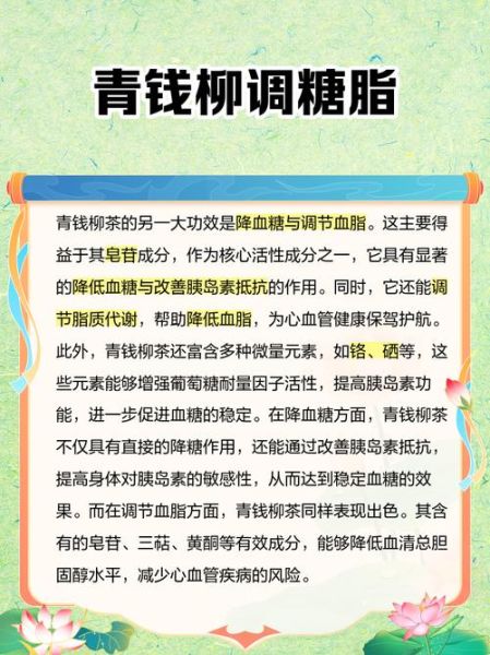 青钱柳茶降血糖真的有用吗_青钱柳茶适合什么人喝-第2张图片-山城妙识