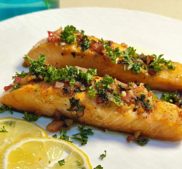 香煎三文鱼怎么做_香煎三文鱼做法大全-第2张图片-山城妙识