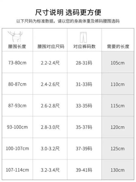 裤带怎么选_裤带尺寸对照表-第3张图片-山城妙识 裤带怎么选_裤带尺寸对照表-第3张图片-山城妙识