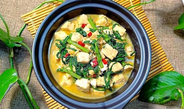 茼蒿炖豆腐怎么做_茼蒿炖豆腐的营养价值-第2张图片-山城妙识 茼蒿炖豆腐怎么做_茼蒿炖豆腐的营养价值-第2张图片-山城妙识