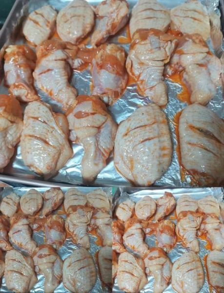 奥尔良烤鸡翅烤箱温度时间_腌制多久才入味-第1张图片-山城妙识