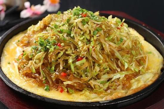 铁板粉丝包菜怎么做_铁板粉丝包菜的家常做法-第1张图片-山城妙识