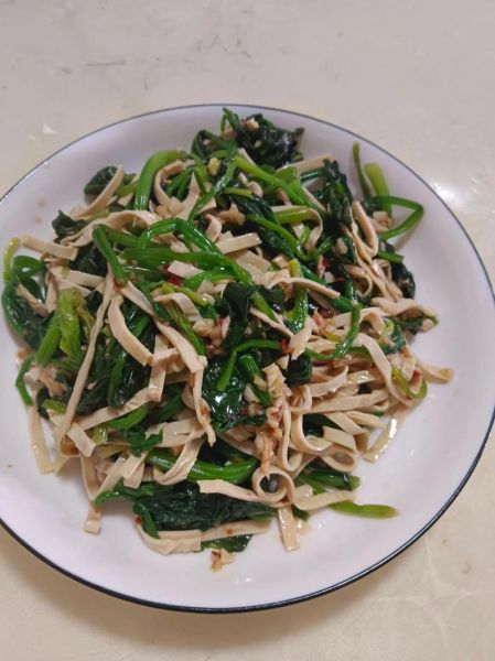 菠菜拌豆腐的做法_菠菜豆腐凉拌怎么做好吃-第1张图片-山城妙识