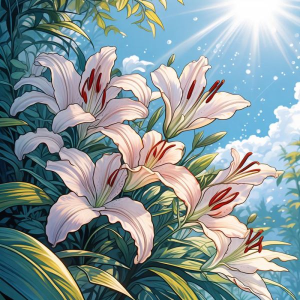 百合花图片头像_适合什么风格-第1张图片-山城妙识 百合花图片头像_适合什么风格-第1张图片-山城妙识