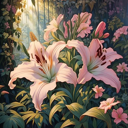 百合花图片头像_适合什么风格-第3张图片-山城妙识 百合花图片头像_适合什么风格-第3张图片-山城妙识