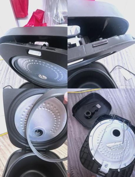 苏泊尔电压力锅上盖怎么拆_上盖拆解图解-第1张图片-山城妙识