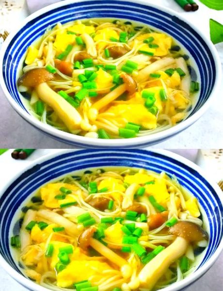 蘑菇鸡蛋汤怎么做好喝_蘑菇鸡蛋汤的家常做法-第1张图片-山城妙识 蘑菇鸡蛋汤怎么做好喝_蘑菇鸡蛋汤的家常做法-第1张图片-山城妙识