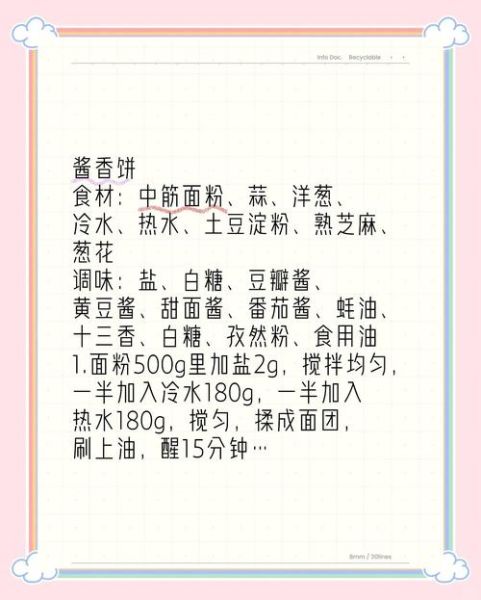 酱香饼怎么做_酱香饼酱料配方-第1张图片-山城妙识