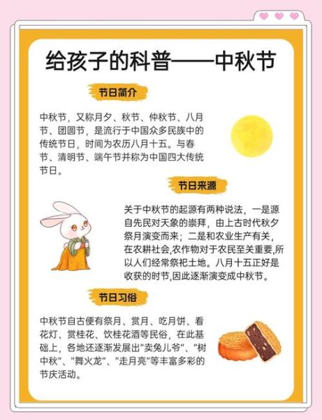中秋节由来_中秋节习俗有哪些-第3张图片-山城妙识