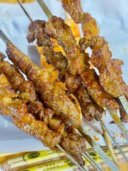 羊肉串图片大图_怎么拍才真实诱人-第1张图片-山城妙识