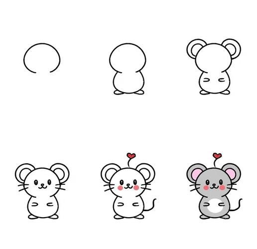 老鼠图片怎么画_老鼠图片简笔画教程-第1张图片-山城妙识 老鼠图片怎么画_老鼠图片简笔画教程-第1张图片-山城妙识