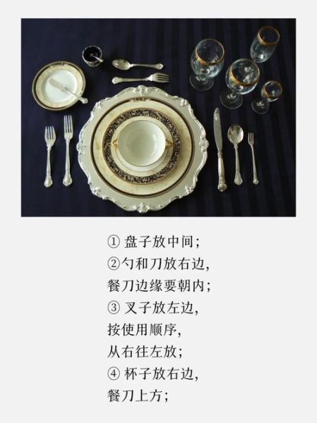 西餐餐具摆放含义_刀叉位置代表什么-第1张图片-山城妙识