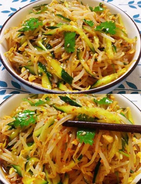酸辣绿豆芽怎么炒好吃_绿豆芽炒多久才脆-第1张图片-山城妙识