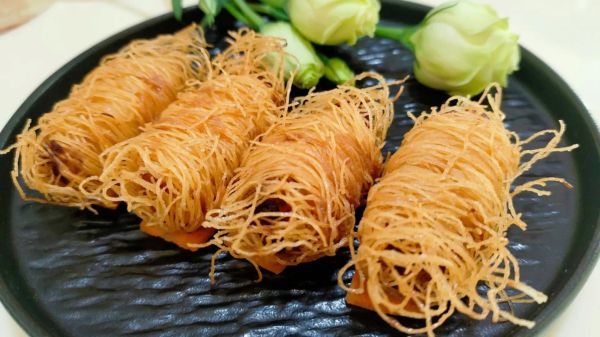 千丝万缕虾外面裹什么_千丝万缕虾裹粉配方-第1张图片-山城妙识 千丝万缕虾外面裹什么_千丝万缕虾裹粉配方-第1张图片-山城妙识