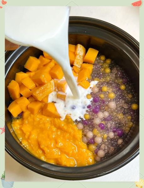 芒果杨枝甘露怎么做_正宗港式甜品配方-第1张图片-山城妙识