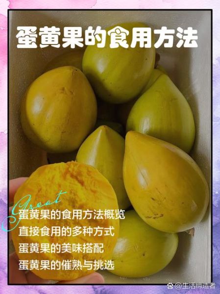 蛋黄果孕妇可以吃吗_孕期吃蛋黄果注意事项-第1张图片-山城妙识