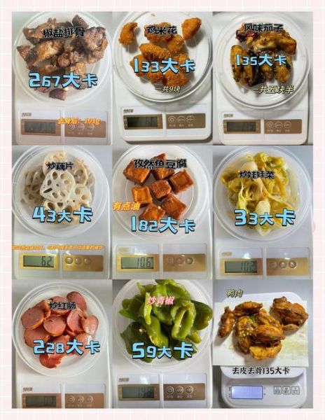 快餐菜单图片大全_如何快速看懂热量表-第3张图片-山城妙识