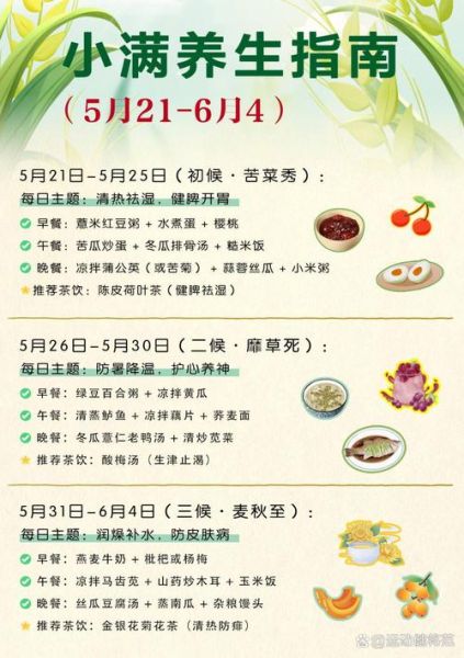 小满吃什么传统食物_小满节气必吃清单-第2张图片-山城妙识