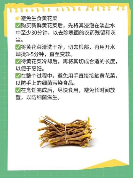 鲜黄花菜有毒吗_怎么处理才能安全吃-第2张图片-山城妙识