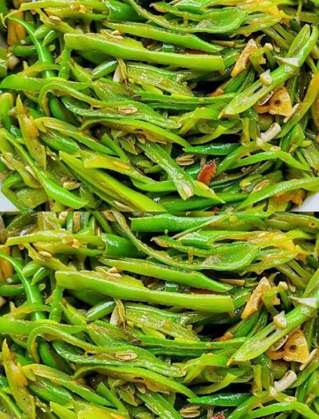 清炒四季豆怎么炒好吃窍门_四季豆焯水几分钟才脆绿-第2张图片-山城妙识