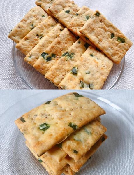 香葱苏打饼干怎么做_咸味香葱苏打饼干配方-第3张图片-山城妙识