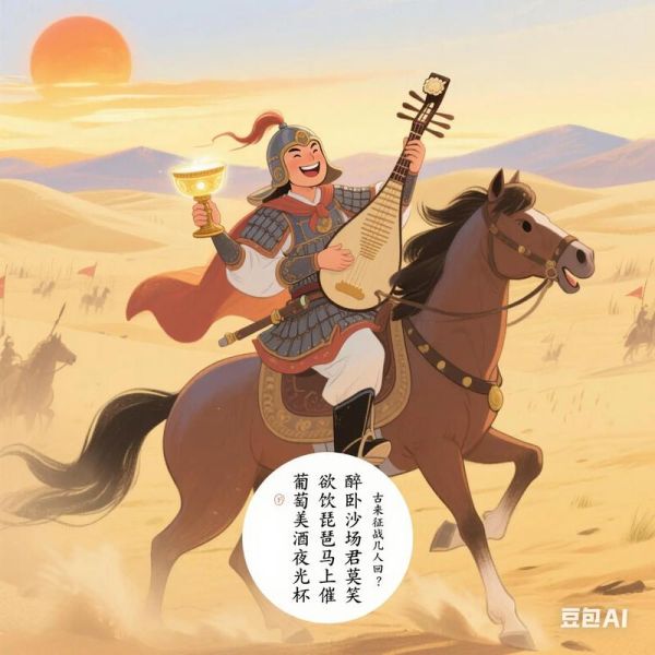 葡萄美酒夜光杯作者是谁_王翰边塞诗赏析-第1张图片-山城妙识 葡萄美酒夜光杯作者是谁_王翰边塞诗赏析-第1张图片-山城妙识