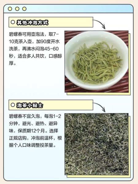 碧螺春怎么泡_碧螺春冲泡水温多少度-第3张图片-山城妙识